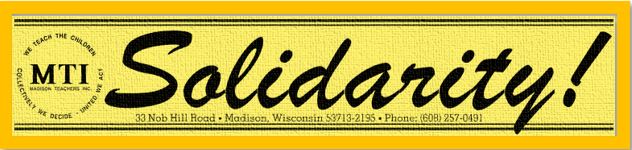 Solidarity! Newsletter – MTI